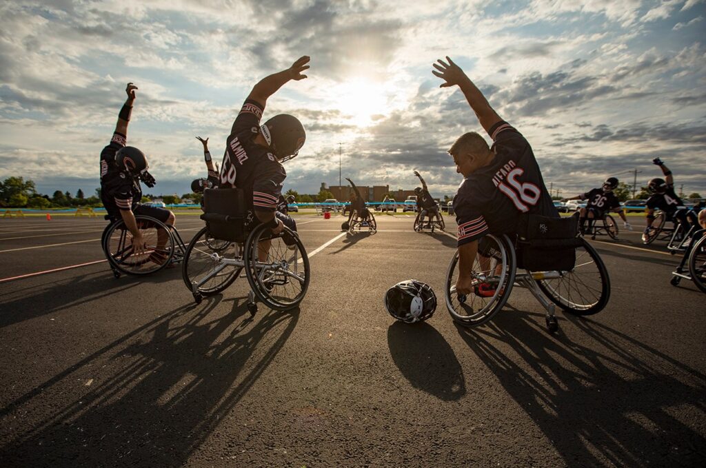 Wheelchair Football Clinic - November 13 | Adaptive Sports NE
